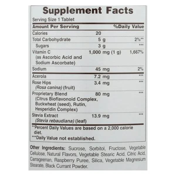 American Health Mega Acerola Plus 1000mg 60 tab – Harvest Natural Foods